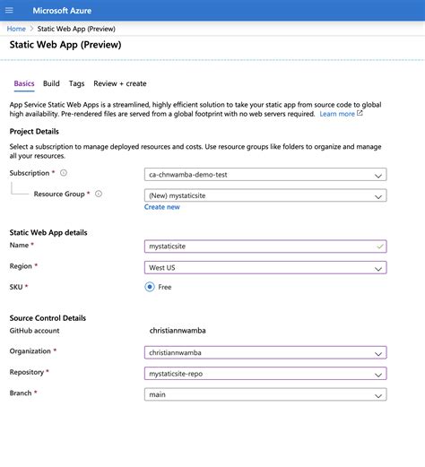 tutorial deploy static rendered next js websites on azure