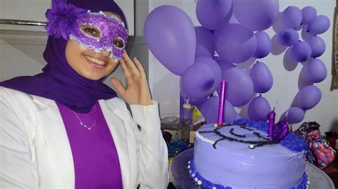 حفلة عيد ميلادي ال19🎉💜 Youtube