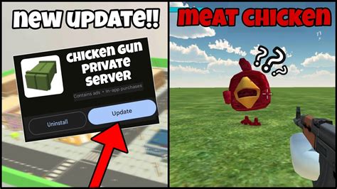 🤩 Meat Chicken In New Update Chicken Gun Private Server 😍 New Update