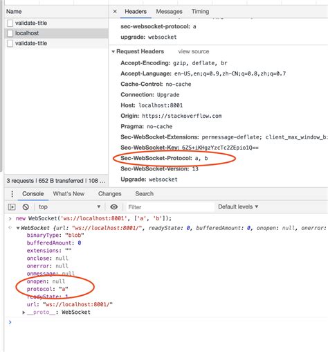 why i can t see the array of protocol on javascript