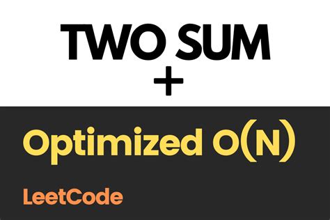 two sum leetcode optimized matrixread