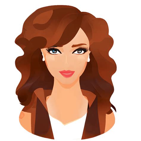 Hyper Realistic Brown Haired Woman · Creative Fabrica