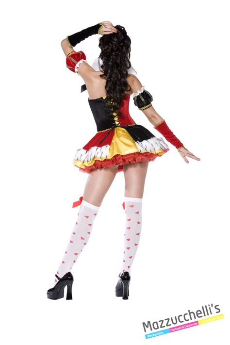 Costume Regina Di Cuori Alice Nel Paese Delle Meraviglie In Vendita A