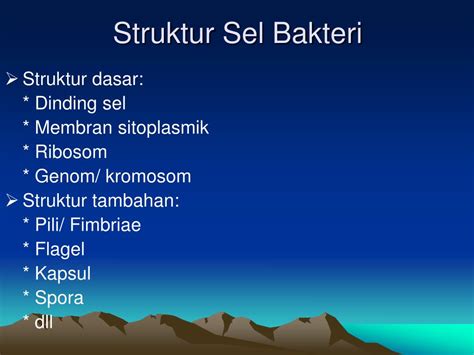 Ppt Struktur Dan Morfologi Bakteri Powerpoint Presentation Free