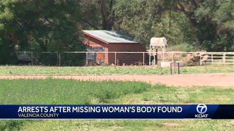 Arrests After Missing Womans Body Found Youtube