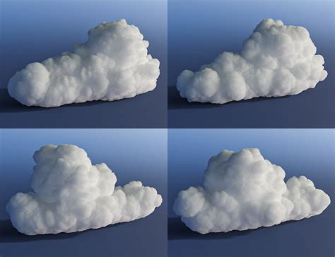 hd volumetric clouds daz 3d