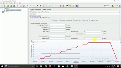 jmeter advanced tutorial learn stepping thread in 5 minutes youtube