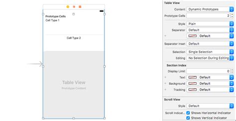 uitableview using different cell type in different sections of ios