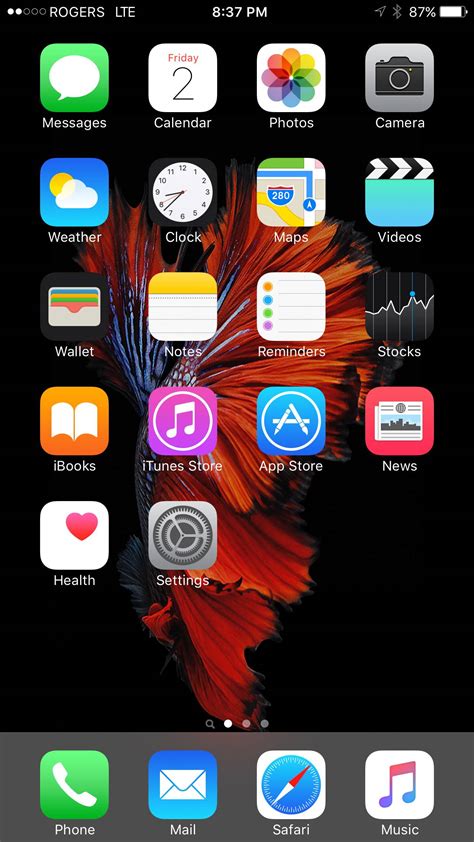 post your iphone 6s 6s plus home screen macrumors forums