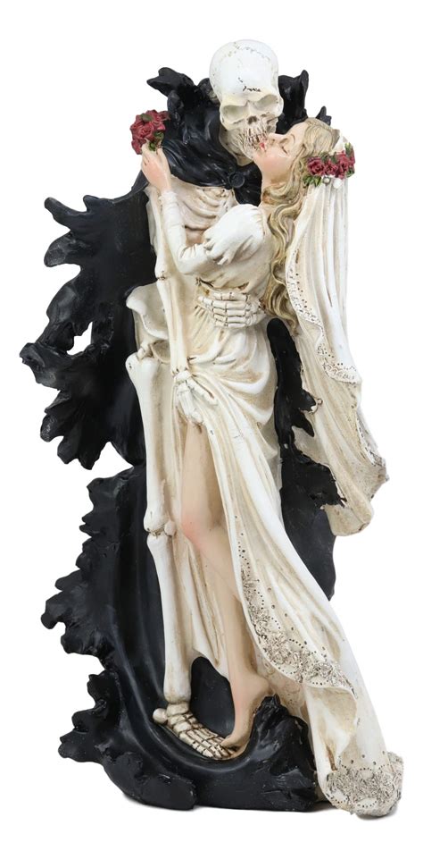 Buy Ebros Wedding Bride And Death Angel Grim Reaper Skeleton The Kiss