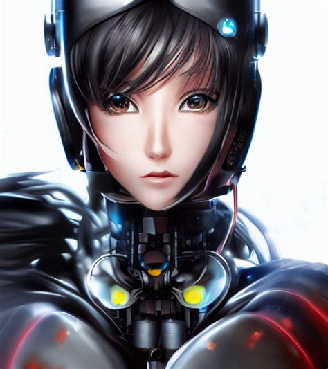 Anime Cyborg Girl Wallpaper