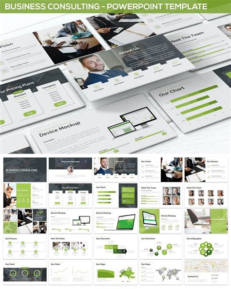 Business Consulting Powerpoint Templates