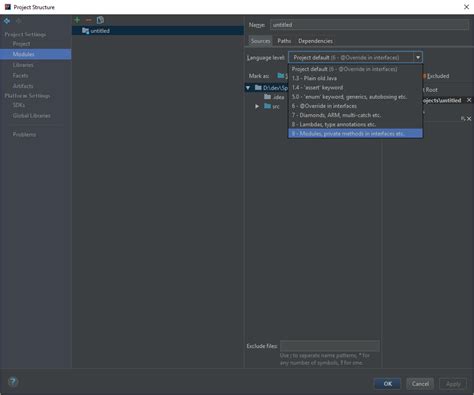 unable to configure java 11 to intellij stack overflow