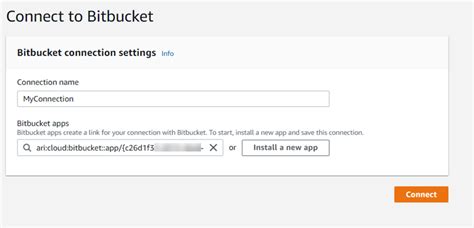 bitbucket connections aws codepipeline