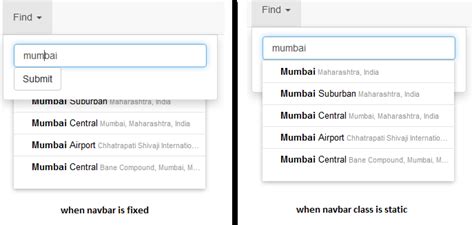 css bootstrap 3 navbar issue when it s fixed stack overflow