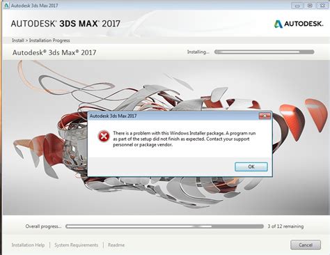 solved 3ds max 2017 install error autodesk community