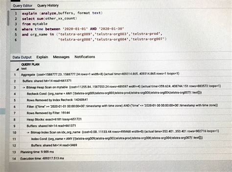postgresql postgres query optimization merge index stack overflow