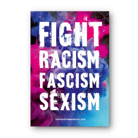 Fight Racism Fascism Sexism Sticker