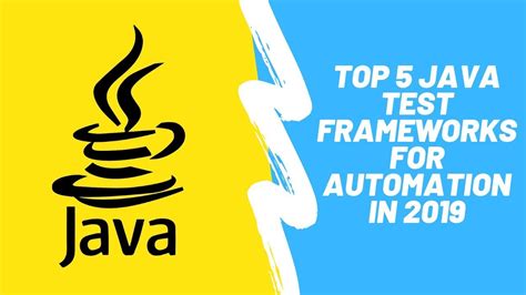 top 5 java test automation frameworks lambdatest vlogs youtube