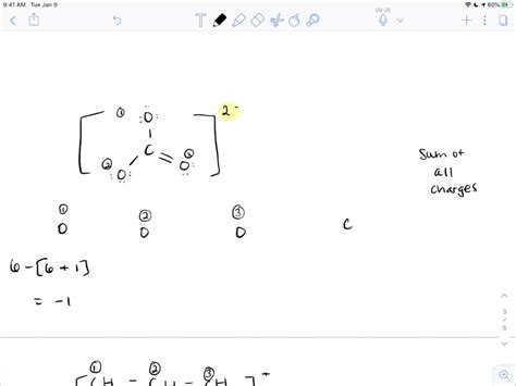 Solved Assign Formal Charges To Each Of The Atoms In The Following