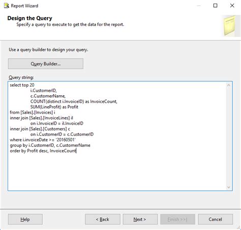 create sql server reporting services report on data tools