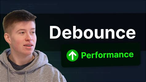 increase react performance learn debounce in 13 minutes youtube