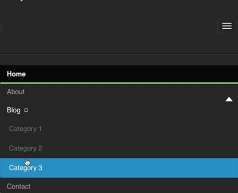 javascript bootstrap mobile menu dropdown displays as desktop version