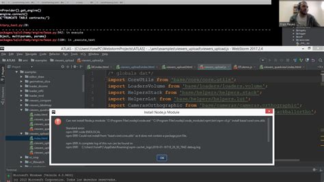 ami js javascript trying to run amijs examples in local it does not