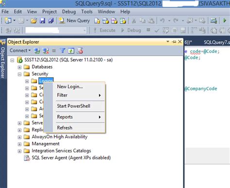 unable to start the transact sql debugger could not