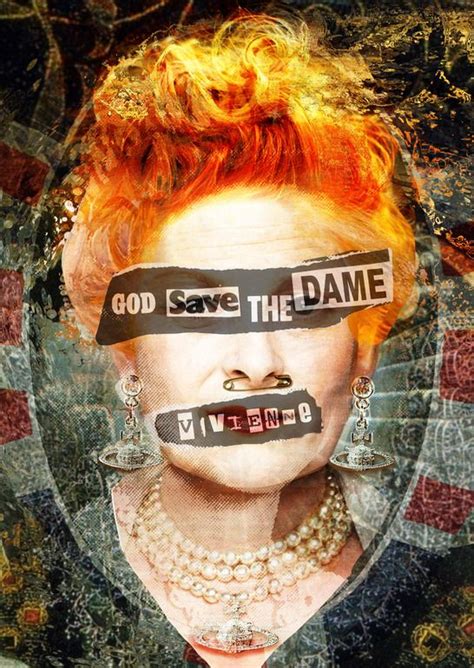 Czar Catstick Digital 2013 Assemblage Collage God Save The Dame