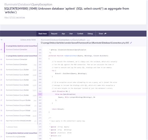 php new version of laravel project using old versions
