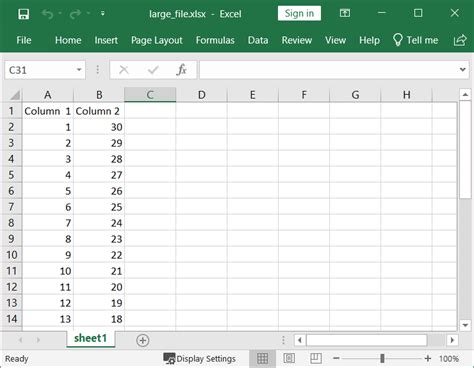 python read large excel xlsx file in read only mode using
