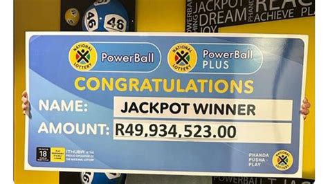 70 Year Old Man Bags R49 9 Million Powerball Jackpot Dfa
