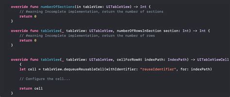 learning tableview 01 using tableview present data by 許宏瑋 彼得潘的