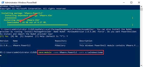 vmware powercli download and install connect to vcenter