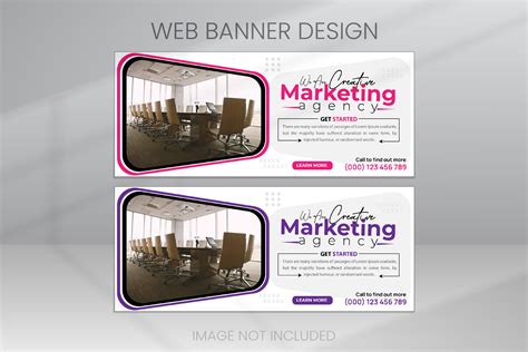 Promotional Business Web Banner Design Graphic By Vmsit · Creative Fabrica