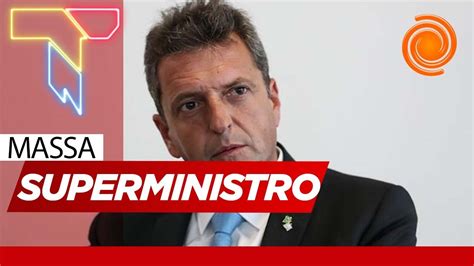 Sergio Massa Es El Nuevo Ministro De Economía Desarrollo Productivo Y