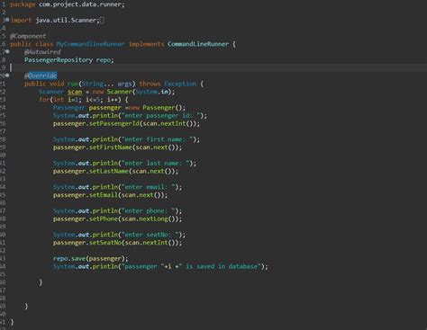spring boot commandlinerunner run method is not being called