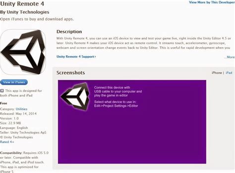 steveproxna unity3d and unity remote