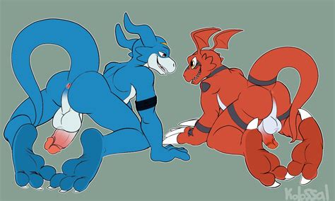 Rule 34 5 3 All Fours Anthro Anus Ass Balls Bandai Namco Blue Body