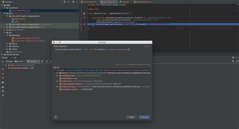 android getdrawable kotlin file results in resource not found but