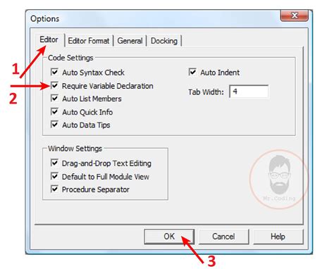 variable datatype and the scope of variable in vba mr