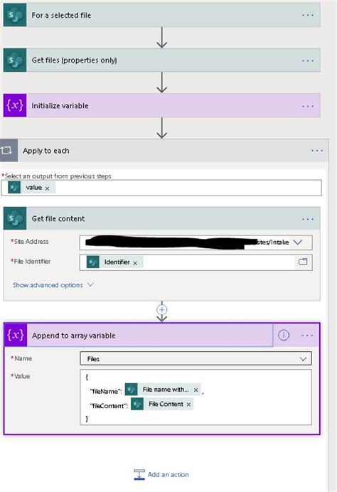 solved attach multiple sharepoint files to a single email power