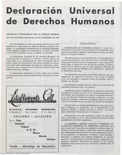 Carta De Derechos Humanos Onu