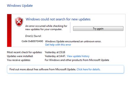 how to fix windows update error code 0x80070490 by victor george medium