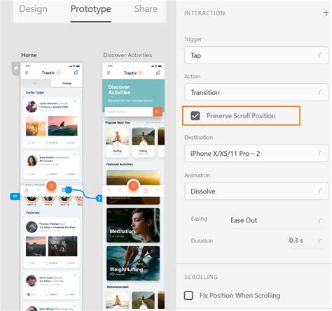 create scrollable artboards in xd
