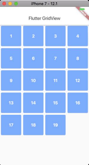 tutorial flutter menciptakan gridview seni coding