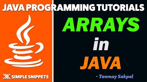 arrays in java detailed explanation theory program example youtube