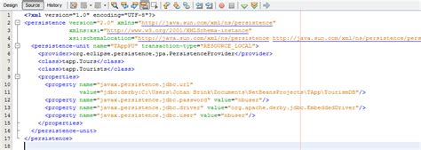 java netbeans issue when creating a db entity class stack overflow