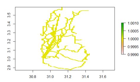 merge rasters of different extents sum overlapping cell values in r